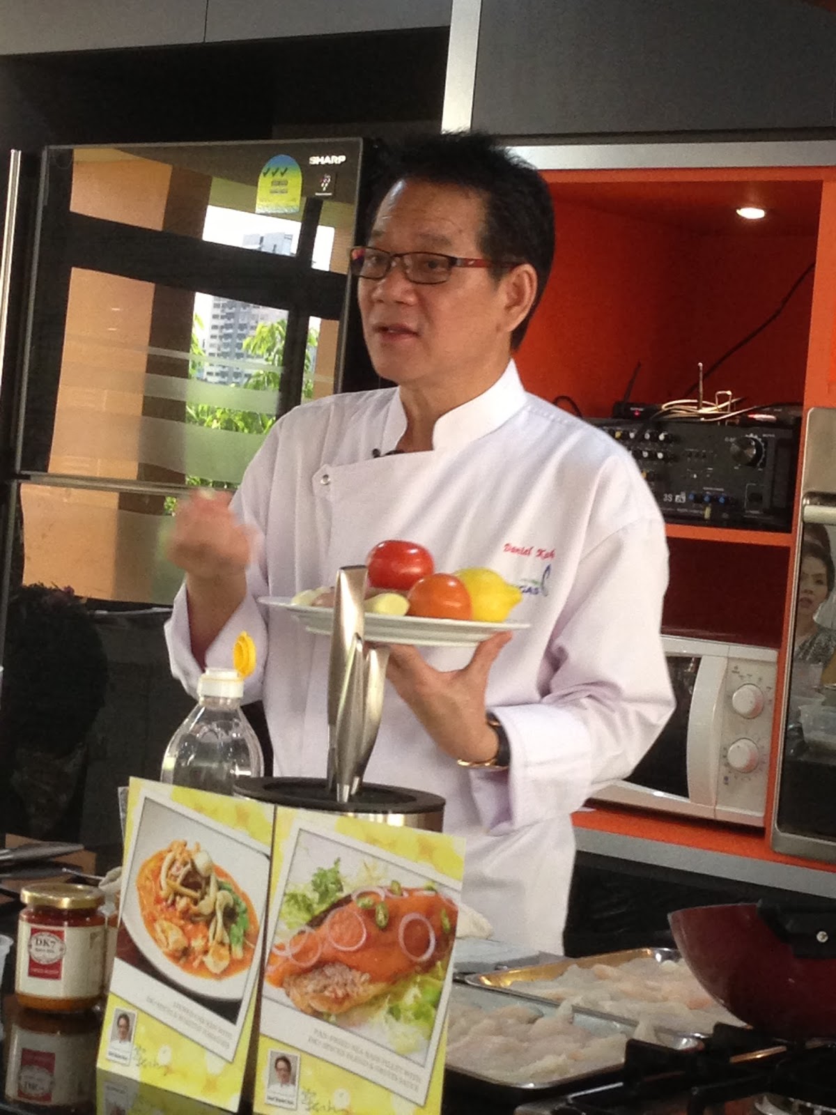 Lilycancook: Cooking session with Chef Daniel Koh